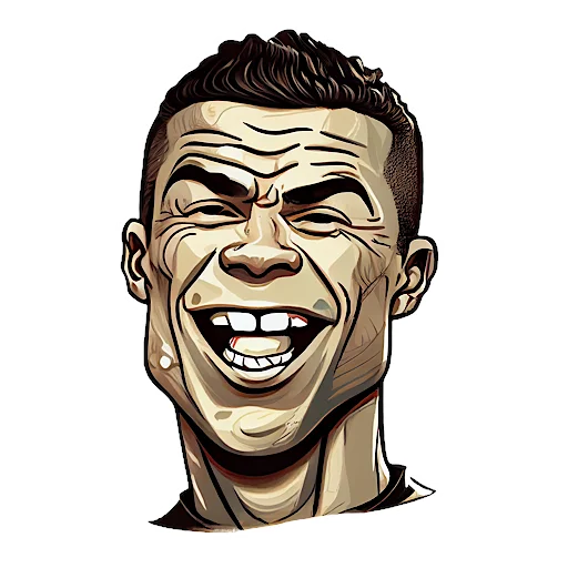 Sticker set «Caricature» for Telegram for free and without registration