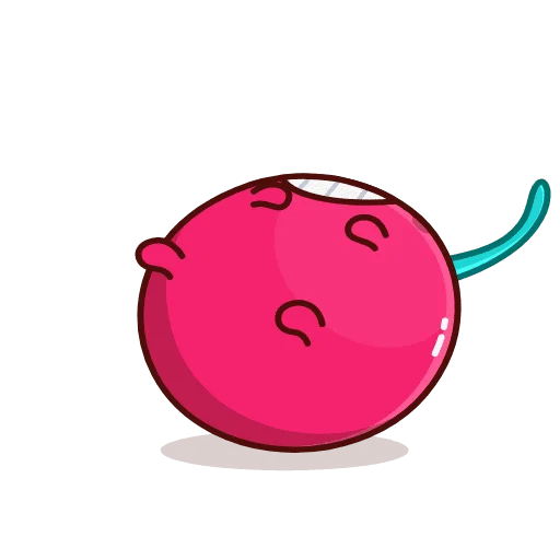 Sticker set «Cherry no animation» for Telegram for free and without ...