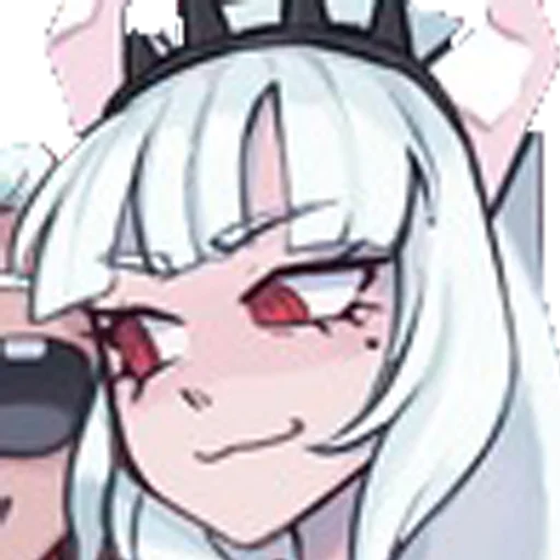 Sticker set «Helltaker» for Telegram for free and without registration