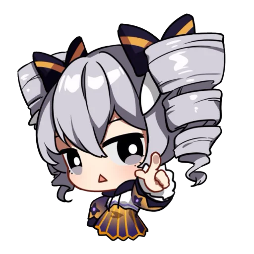 Sticker Set Honkai Impact 3rd Chibi For Telegram For Free And Without Registration