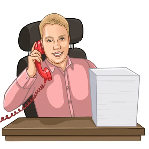 Sticker set «Just_Secretary» for Telegram for free and without registration