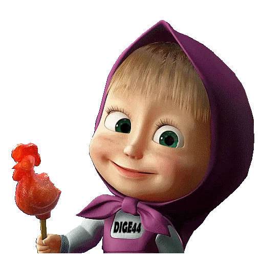 Sticker set «MASHA AND THE BEAR» for Telegram for free and without ...