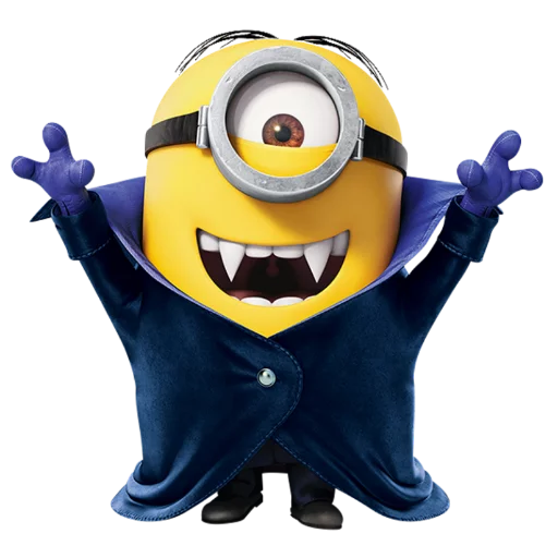 Sticker set «Minions» for Telegram for free and without registration