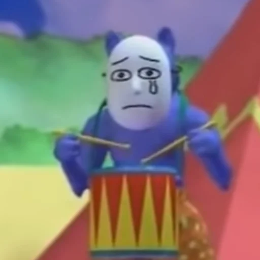 Sticker set «Popee the performer» for Telegram for free and without ...