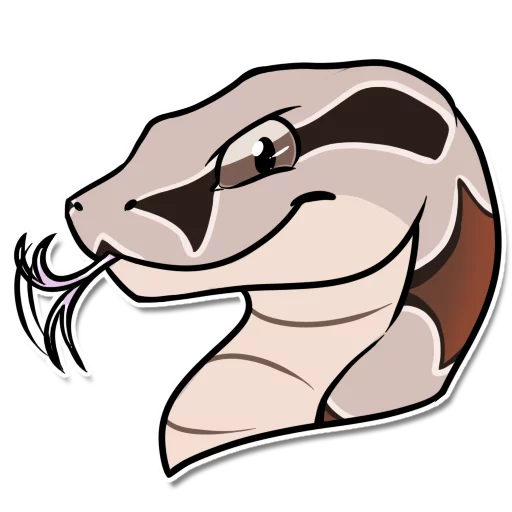 Sticker set «Snakes» for Telegram for free and without registration