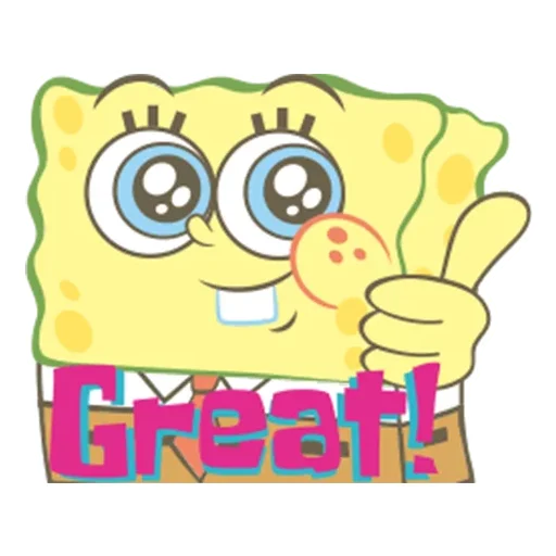 Sticker set «SpongeBob SquarePants» for Telegram for free and without ...