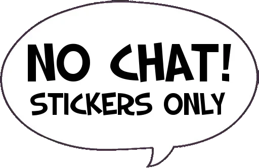 Sticker set «Stickers only» for Telegram for free and without registration