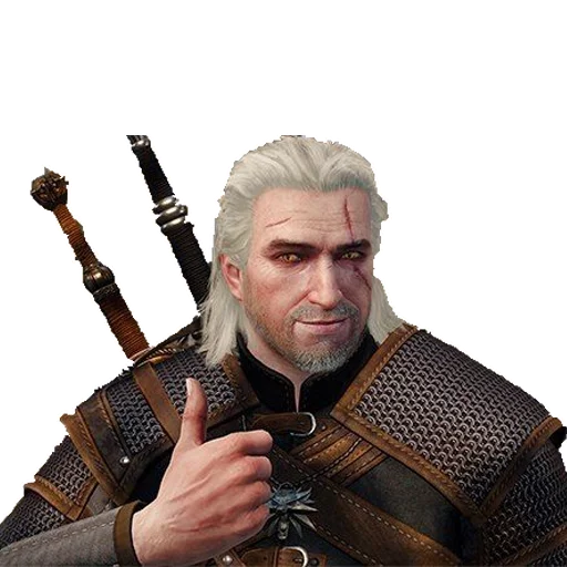 Sticker set «Witcher» for Telegram for free and without registration